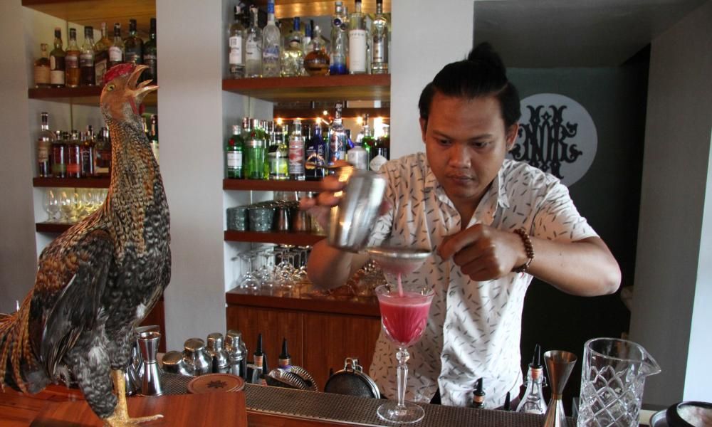 Cocktail o'clock in Bali: refreshment with a tropical…