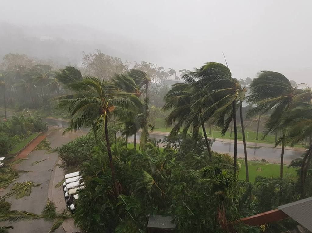 Hamilton Island a mess after Cyclone Debbie's 263km/h…
