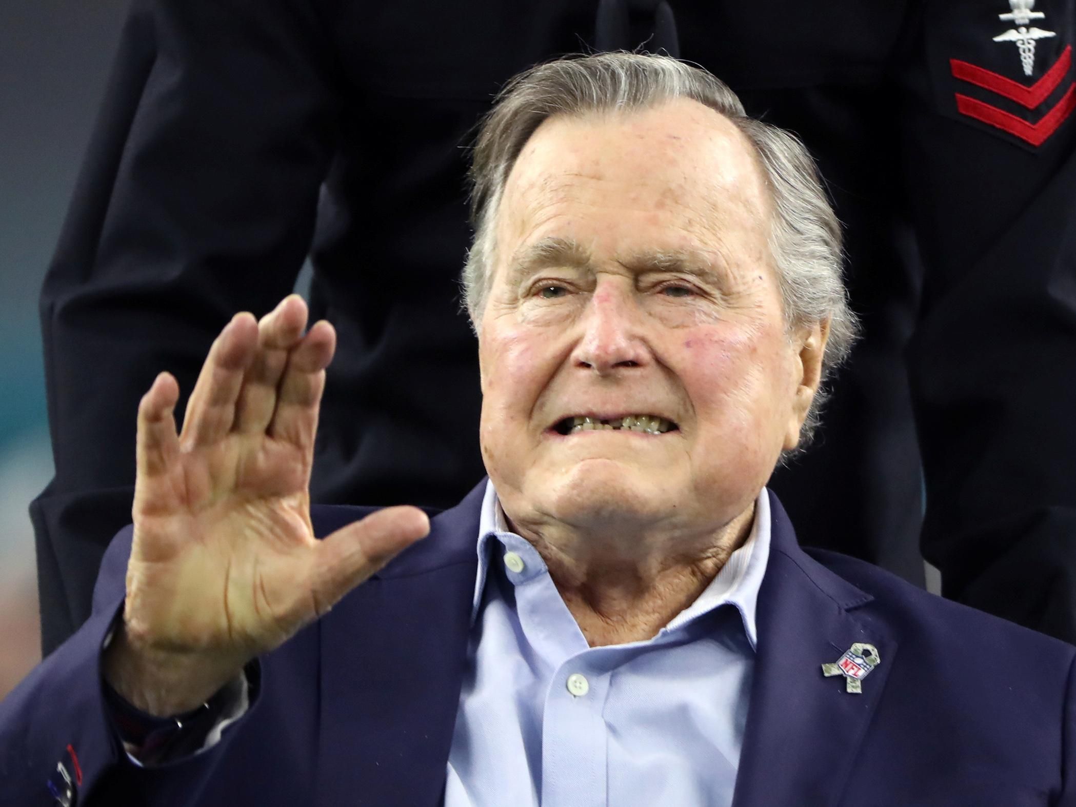 George HW Bush: Former US President readmitted to…
