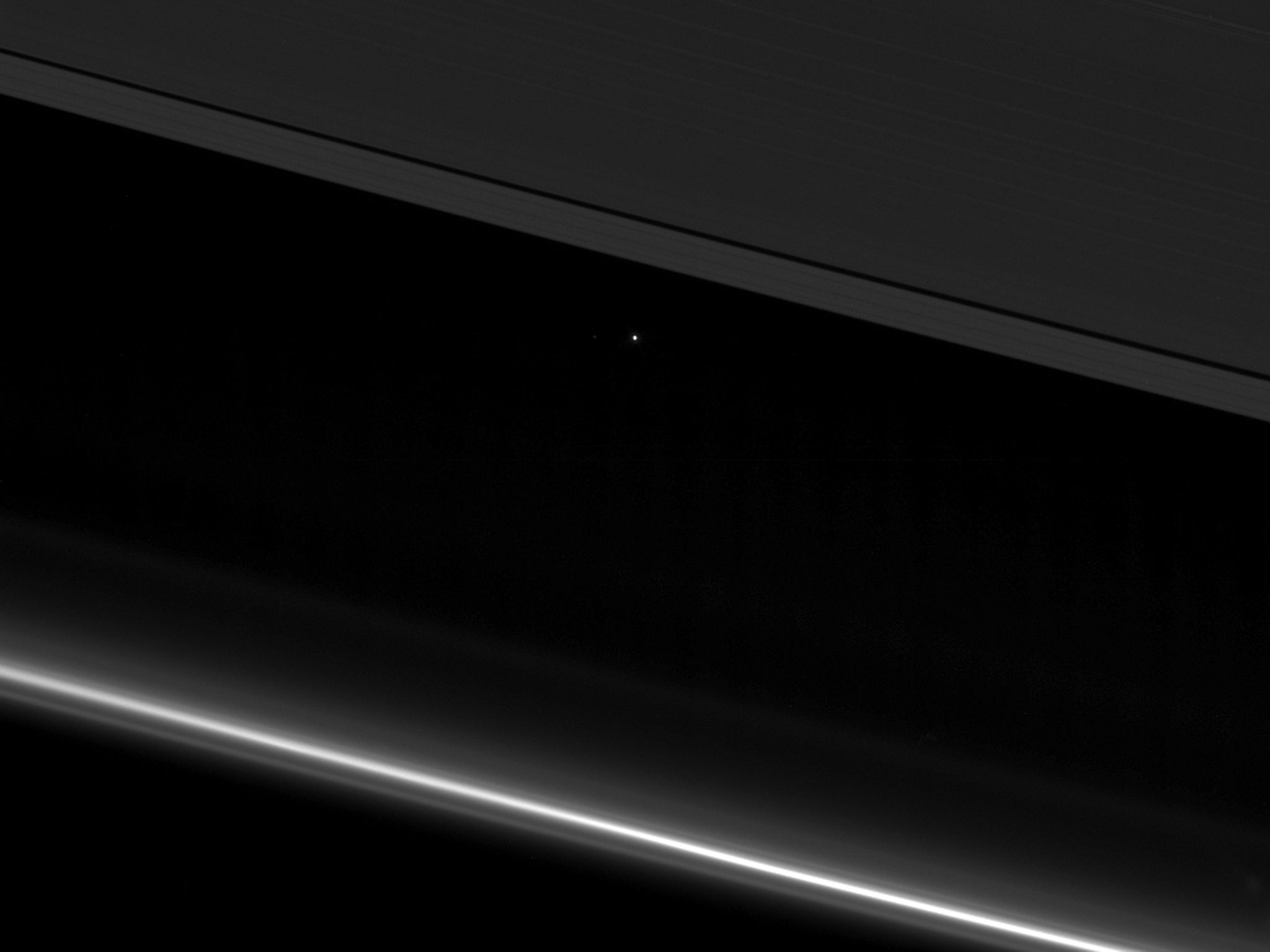Image from NASA's Cassini spacecraft shows Earth…