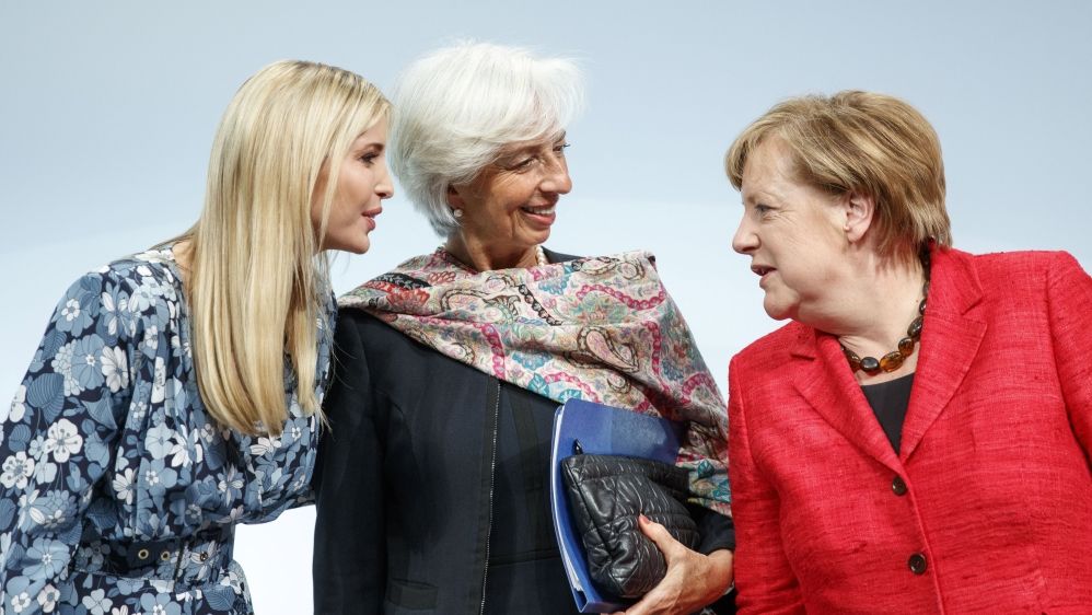 Ivanka faces tough questions over Trump in Berlin
