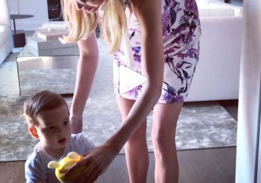 Watch: Ivanka Trump's baby takes his first steps
