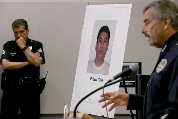 Weapons cache seized at home of LAPD cop accused of…