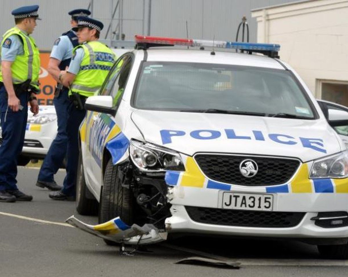 Dunedin fugitive who rammed cop car jailed