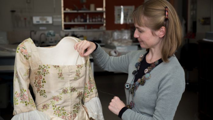Caring for centuries-old garments takes more than it…