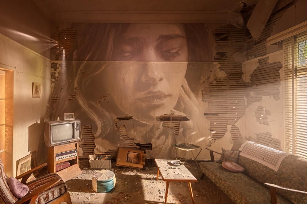 Beauty meets decay: Melbourne street artist Rone…