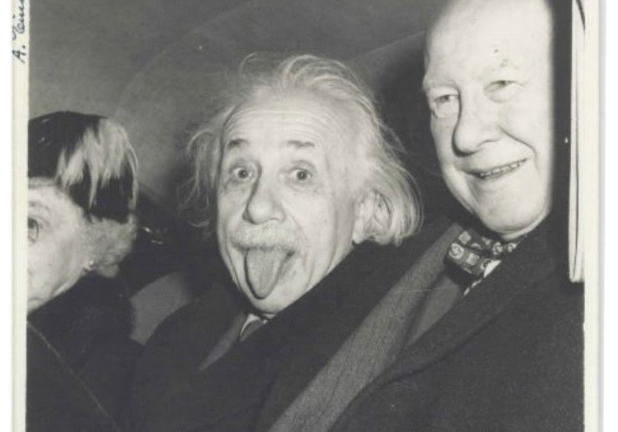 Iconic Einstein 'tongue' photo brings in $125,000 at…
