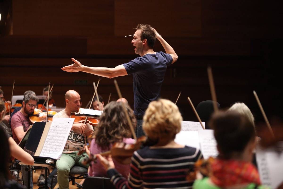 Music keeps conductor Andrew Gourlay on the move