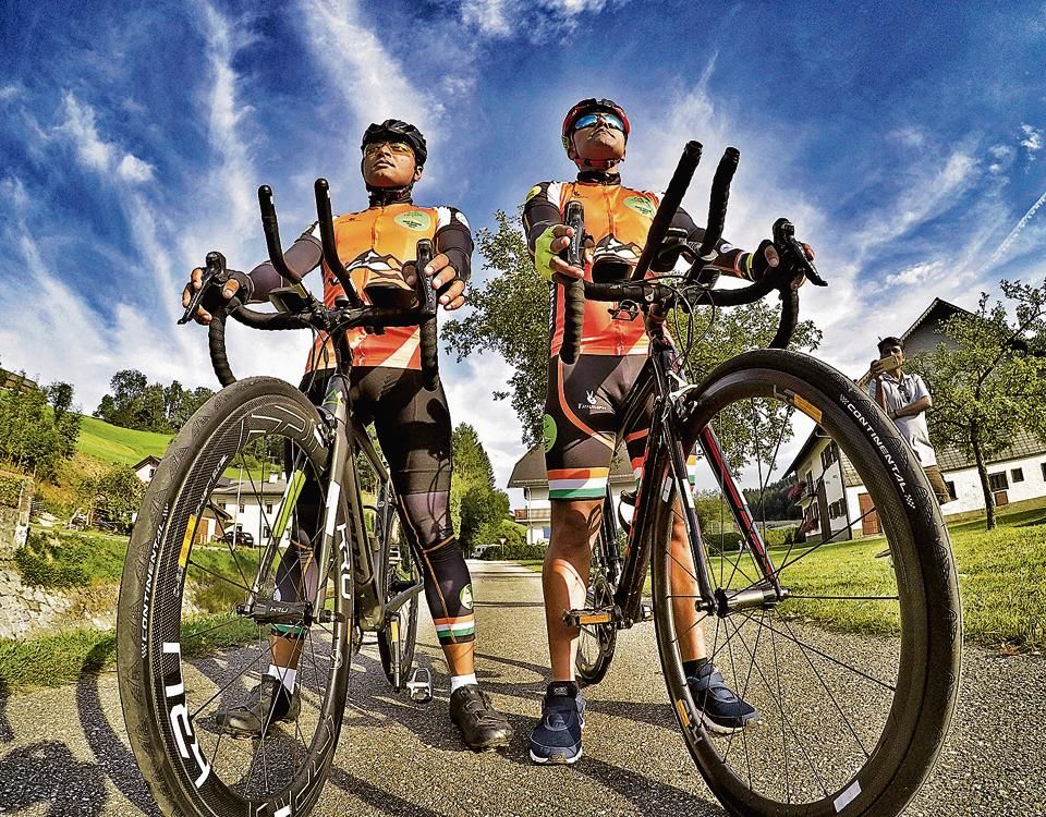 Meet the two Indian cyclists who conquered the race…