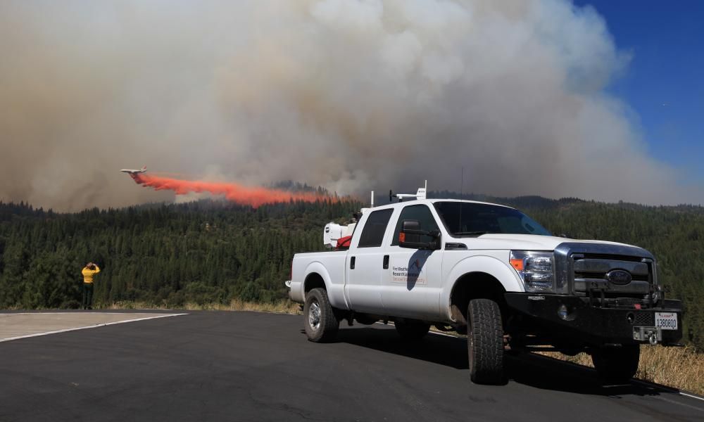 Wildfires' hidden energy revealed by lidar sensor