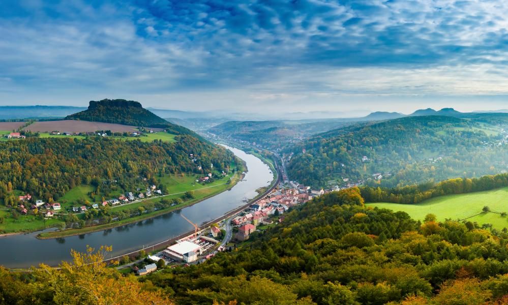 How a German river marks cultural divide between east…