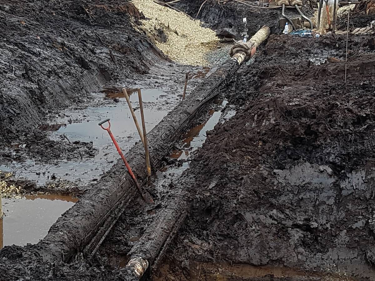 First look at the ruptured jet fuel pipeline