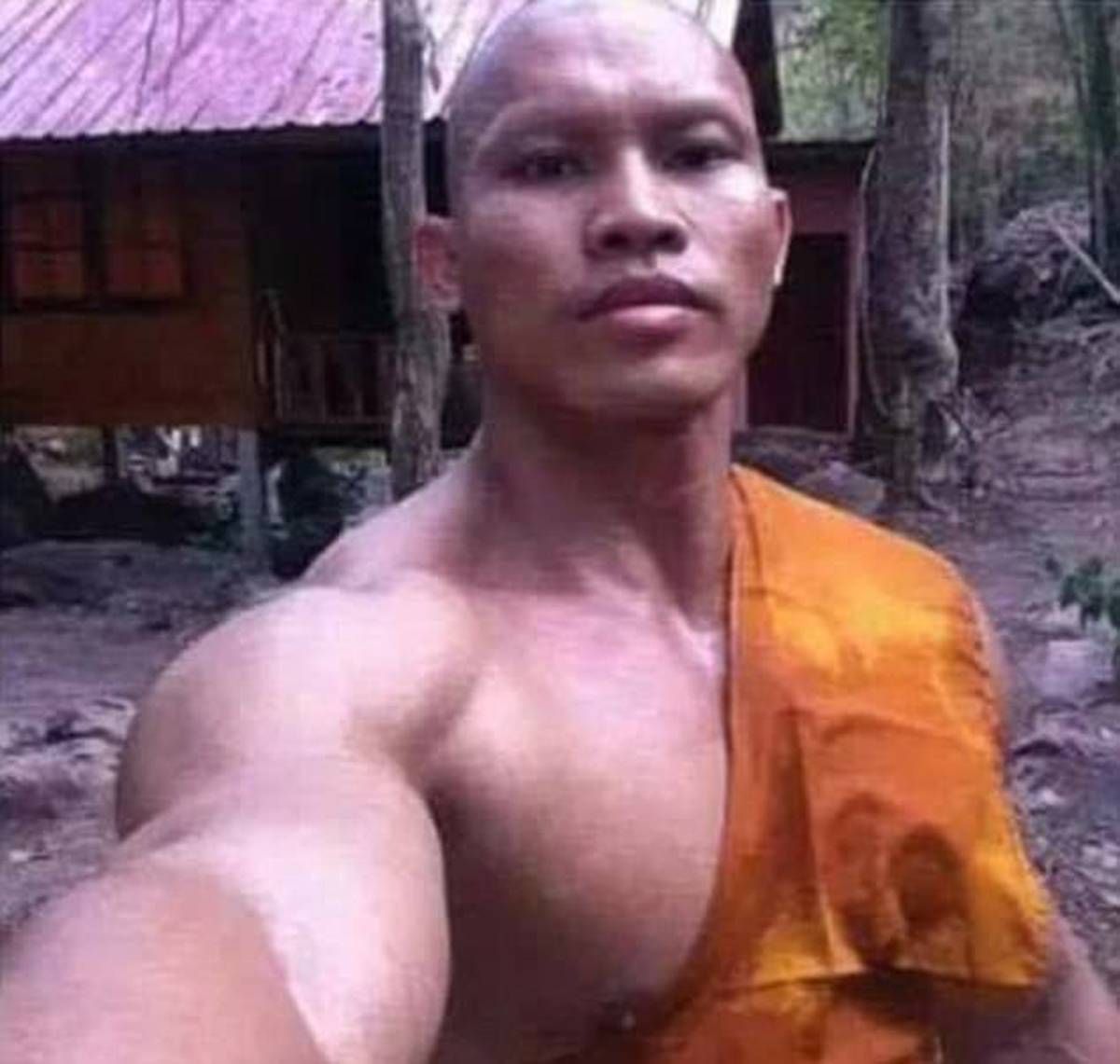 The monk hunk: Photographs of buff Buddhist go viral…