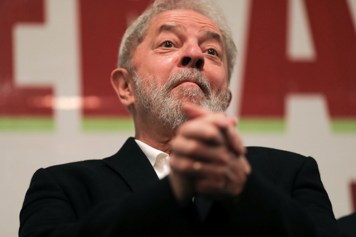 Guilty Verdict Not Stopping Brazil's Heart-Stealer Lula