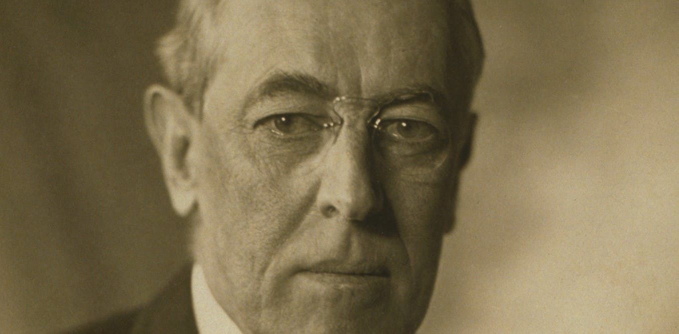 Woodrow Wilson's famous US speech makes a mockery of…