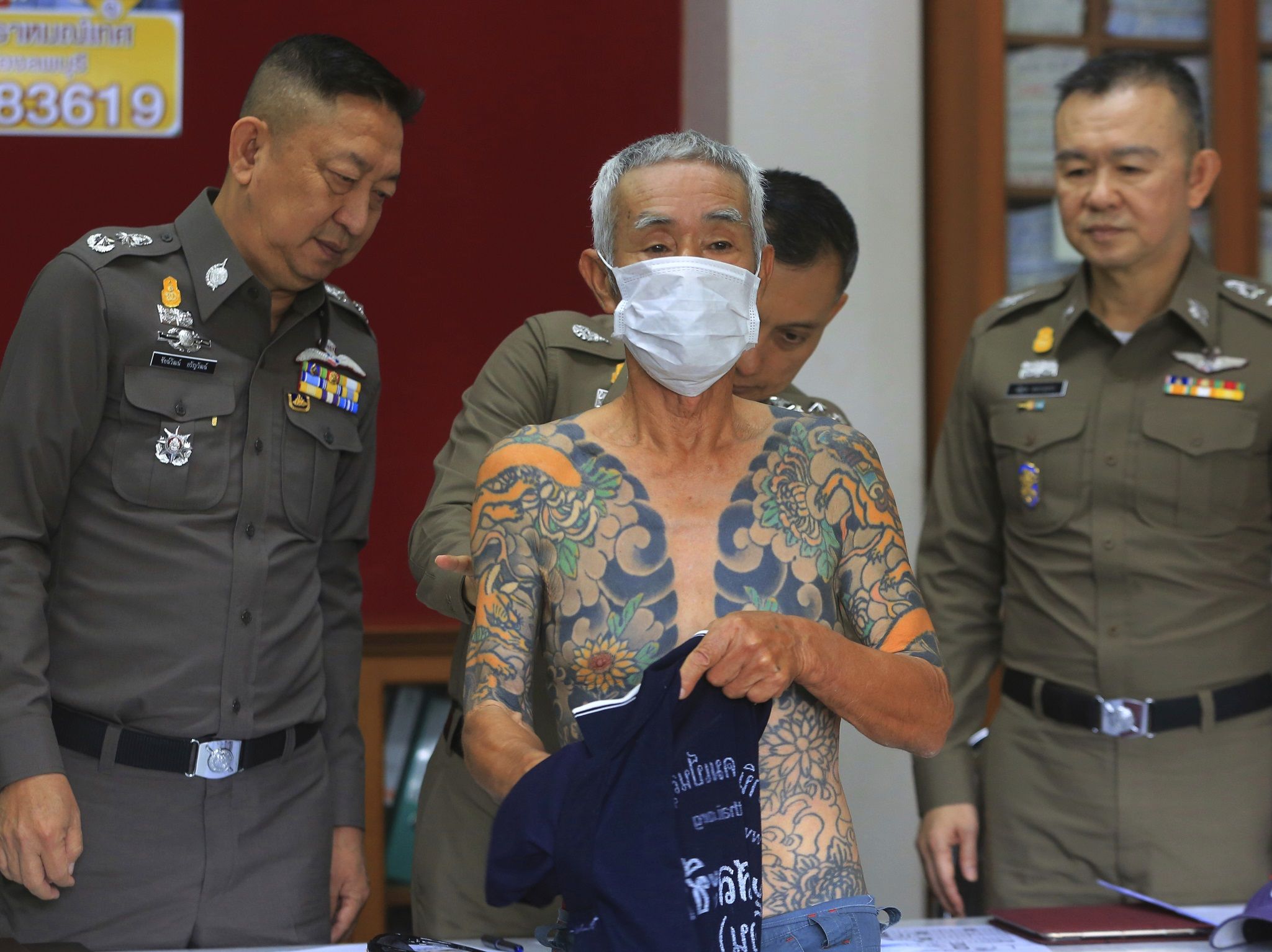 Japanese Yakuza boss arrested in Thailand after police…