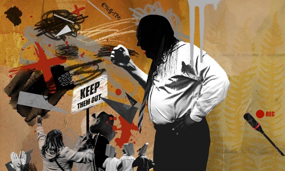 How the far right has perfected the art of deniable…