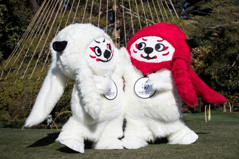 Roar-gby! Japan unveils lion mascots for Rugby World…