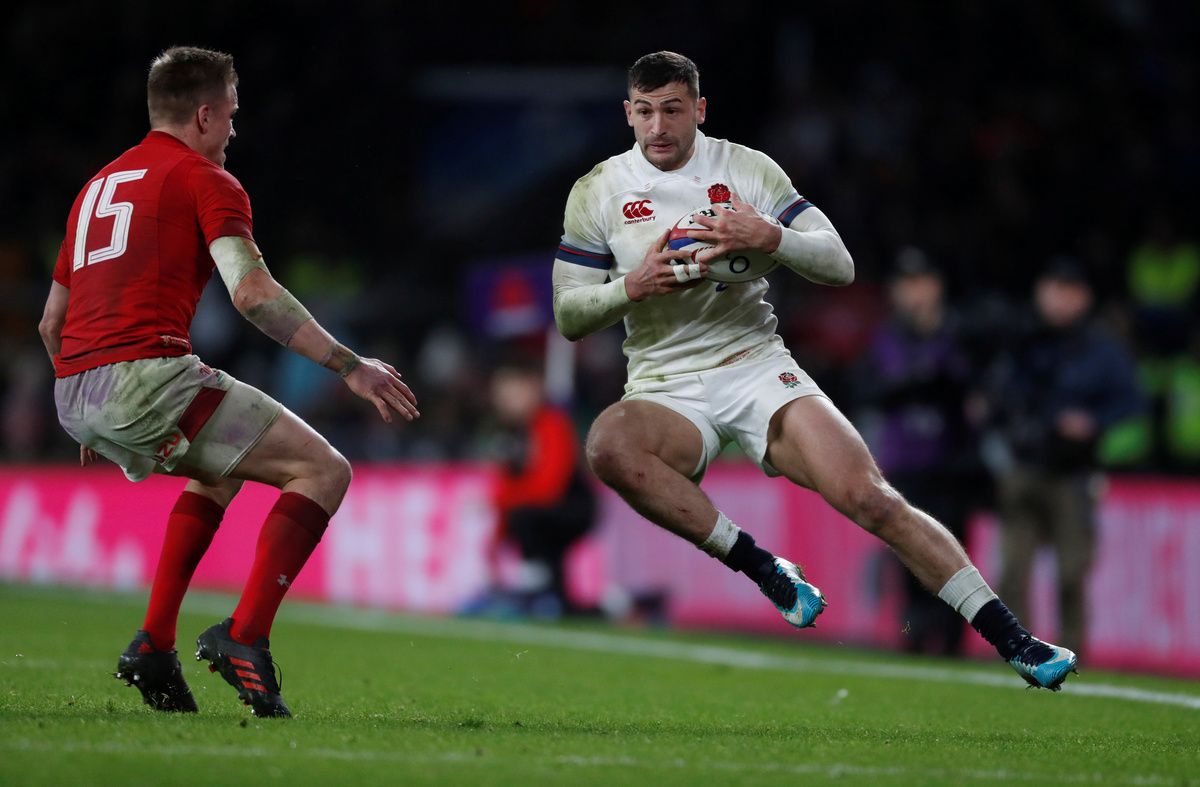 Rugby - England hang on for tense win over feisty Wales