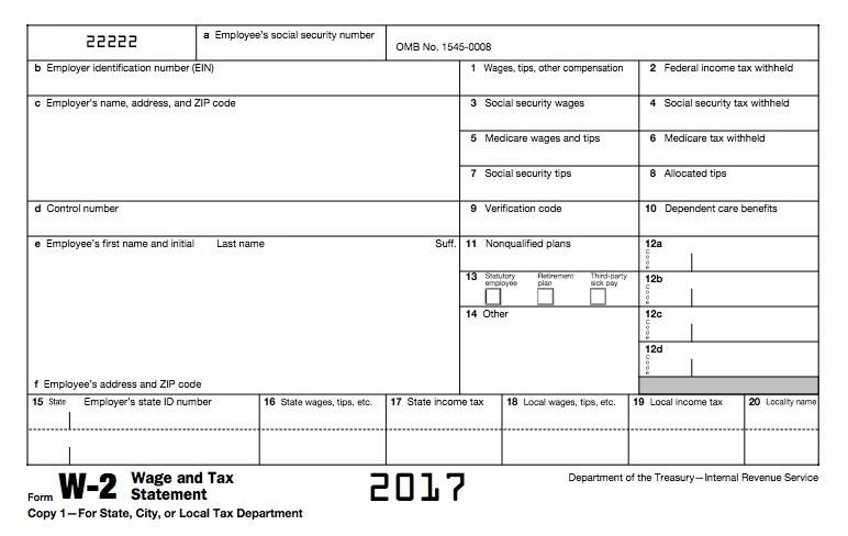 How To Read And Understand Your Form W-2 At Tax Time