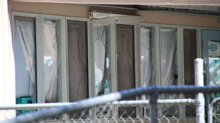 Trashed primary school forced to close as vandals…