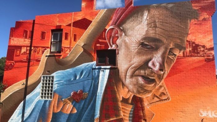 Face of Hobart street character features in new mural…