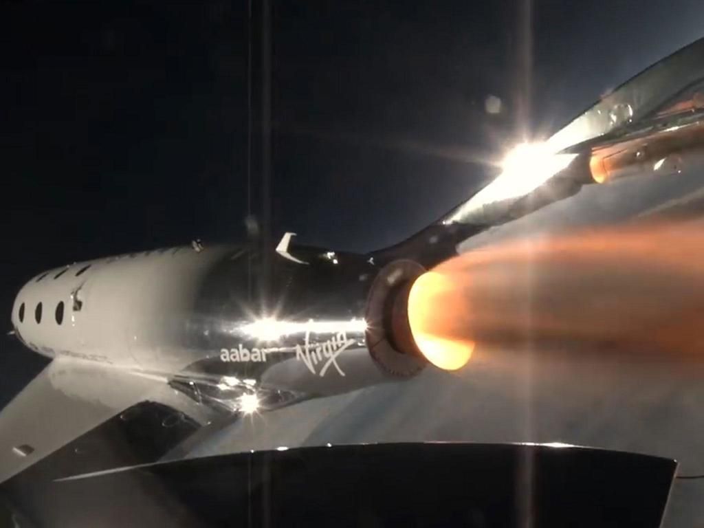 Virgin Galactic launch new craft VSS Unity in first…