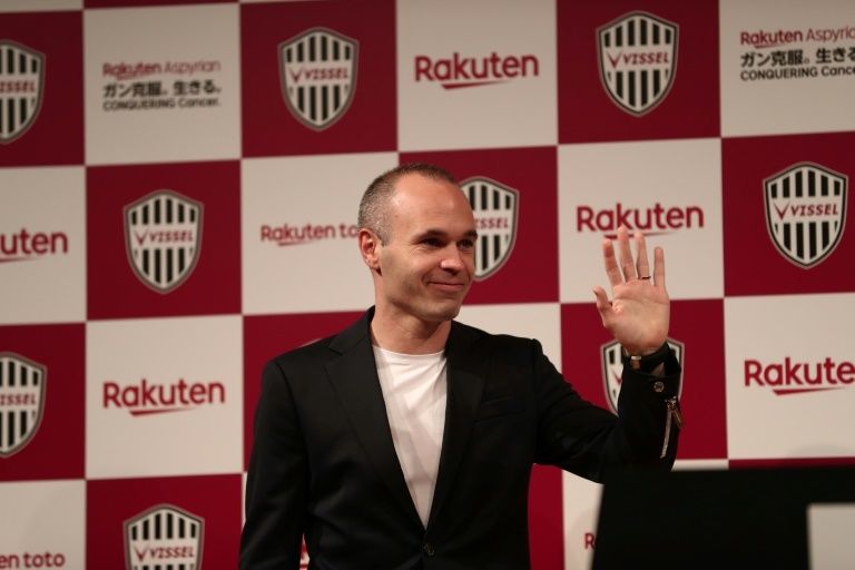 Barcelona and Spain legend Iniesta signs for Japan's…