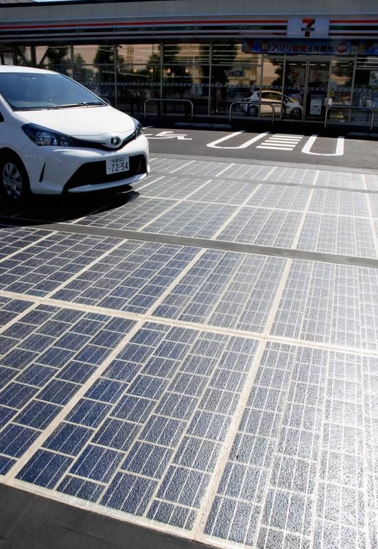 Tokyo hopes 'solar roads' lead to greener power grid