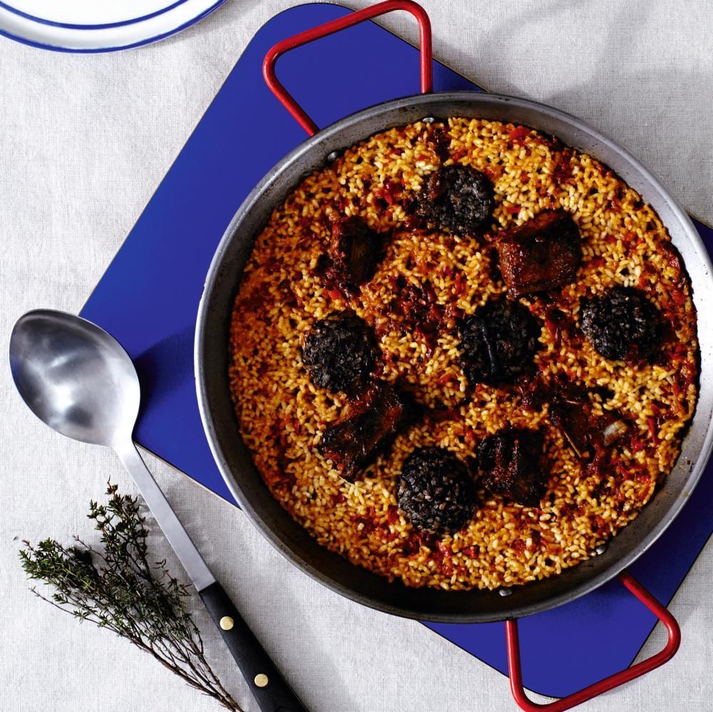 Monika Linton’s recipe for rice with ribs and black…