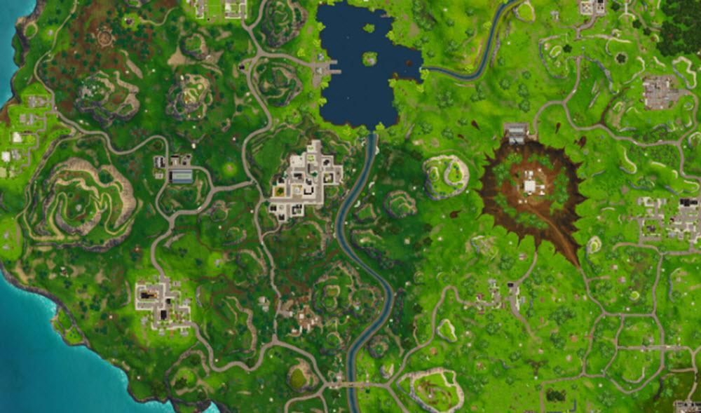 Leaked 'Fortnite' Week 9 Map Shows New Tilted Tower,…