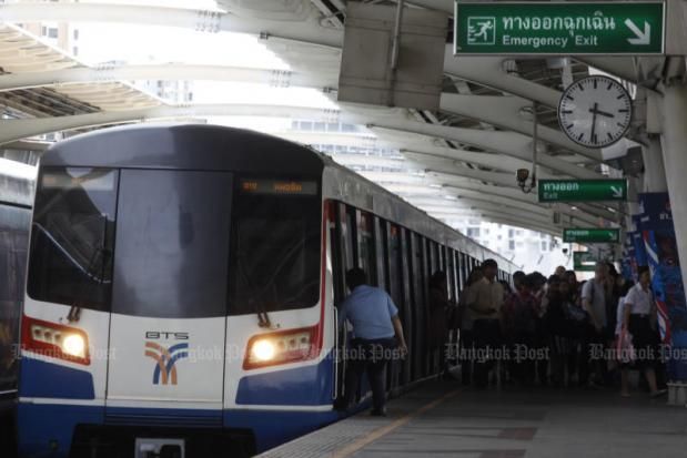 New skytrain equipment installed