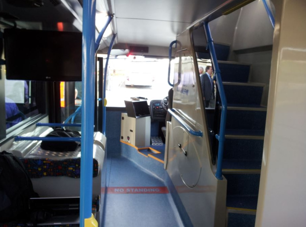 Bus passengers in shock over fatal double-decker bus…