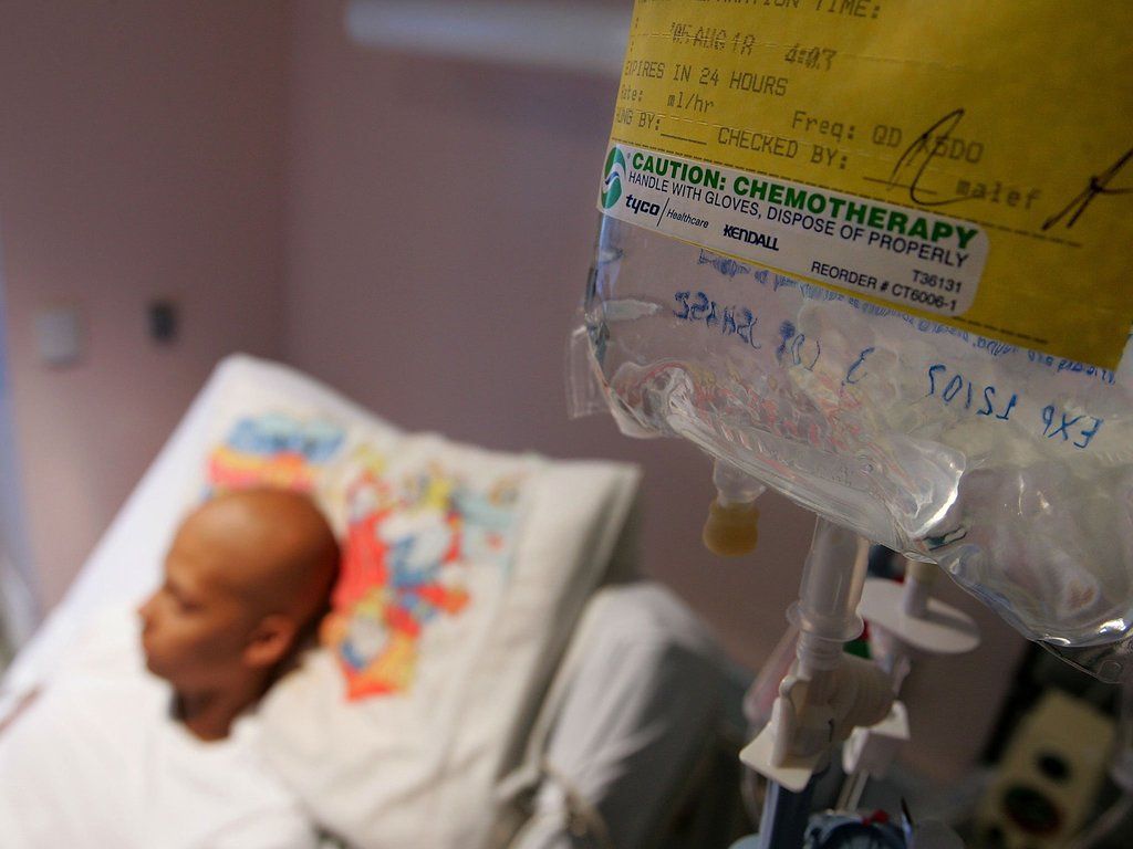 Brave children ring 'end-of-treatment bell' to…