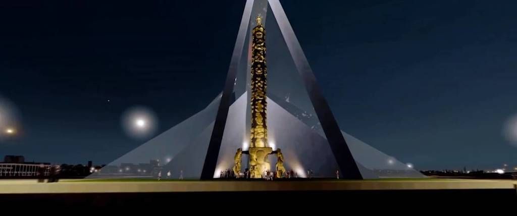 Video shows first images of Auckland's 'Statue of…