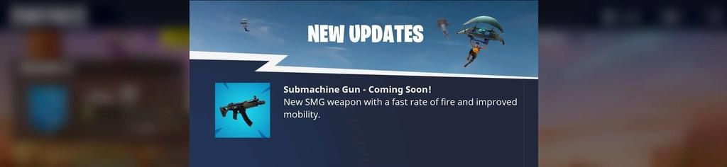 New Submachine Gun Coming To 'Fortnite: Battle Royale'…