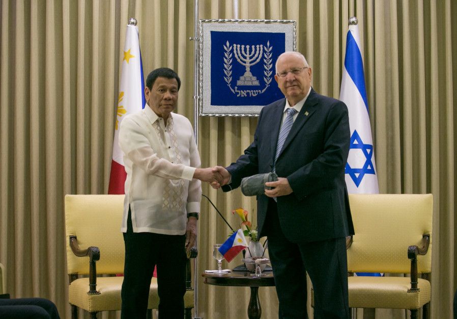Duterte: Israel helping the Philippines in its own war…