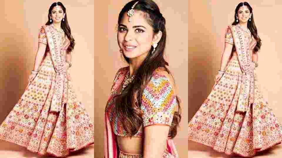 Isha Ambani’s princess-inspired lehenga has the most…