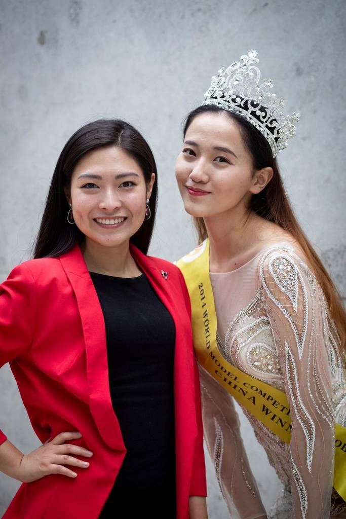 Sharing stage with China's top models dream come true…