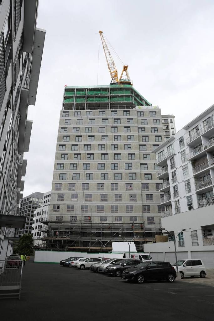 Auckland CBD's tallest social housing tower up: Manson…