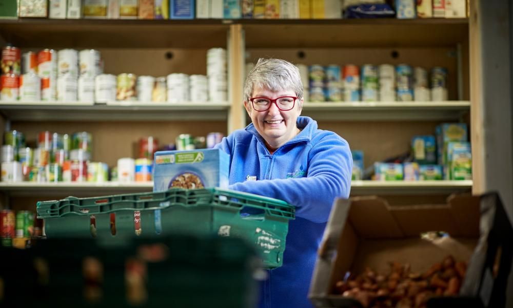 'We see the smiles and the tears': food bank manager…