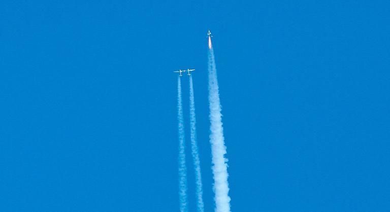 Virgin Galactic rocket successfully reaches space for…