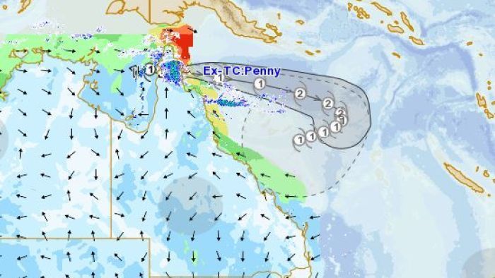 Cyclone Penny re-forms and could still about-face…