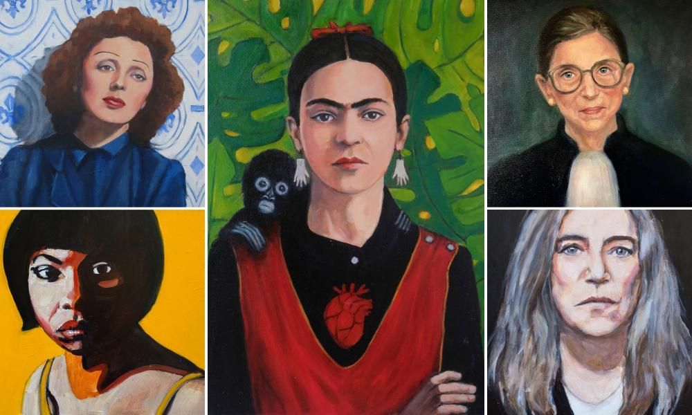 How a grieving artist 'gathered strength' from…