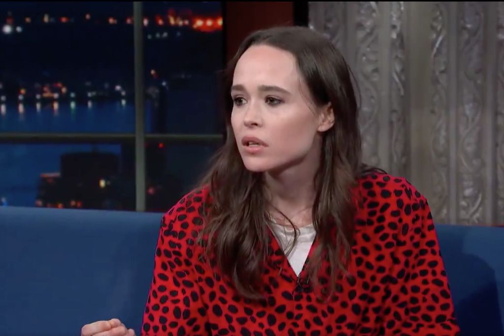 Ellen Page asks people to 'connect the dots' in…