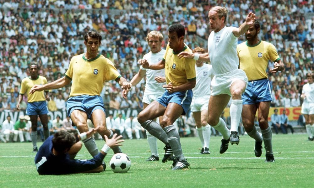 From the archive: World Cup 1970, England 0–1 Brazil