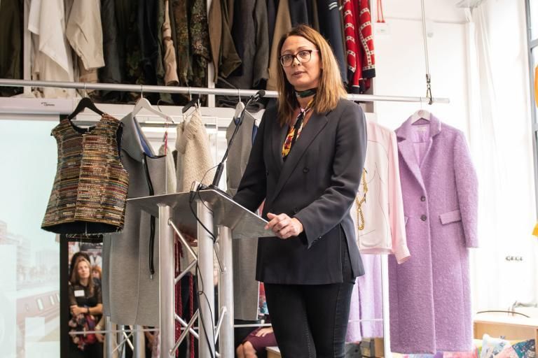 Caroline Rush: Fearless fashion industry will show the…