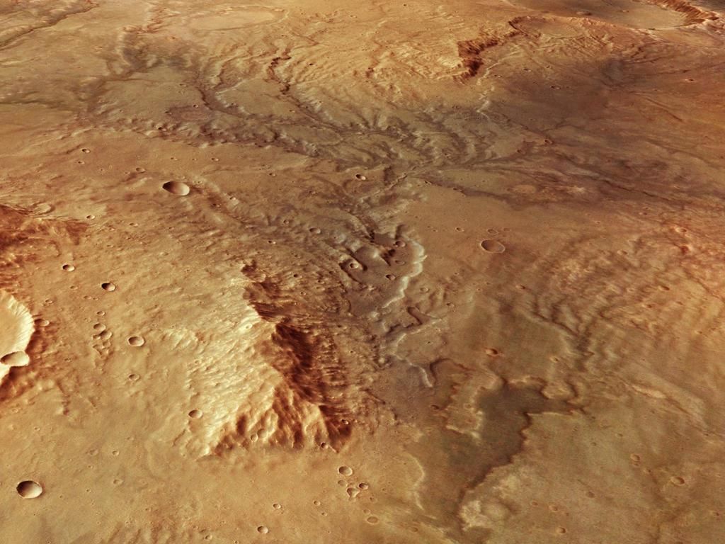 Signs of ancient rivers on Mars revealed in new images