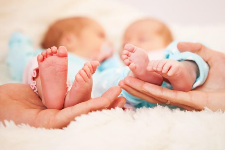 Extremely rare semi-identical twins born in Australia…