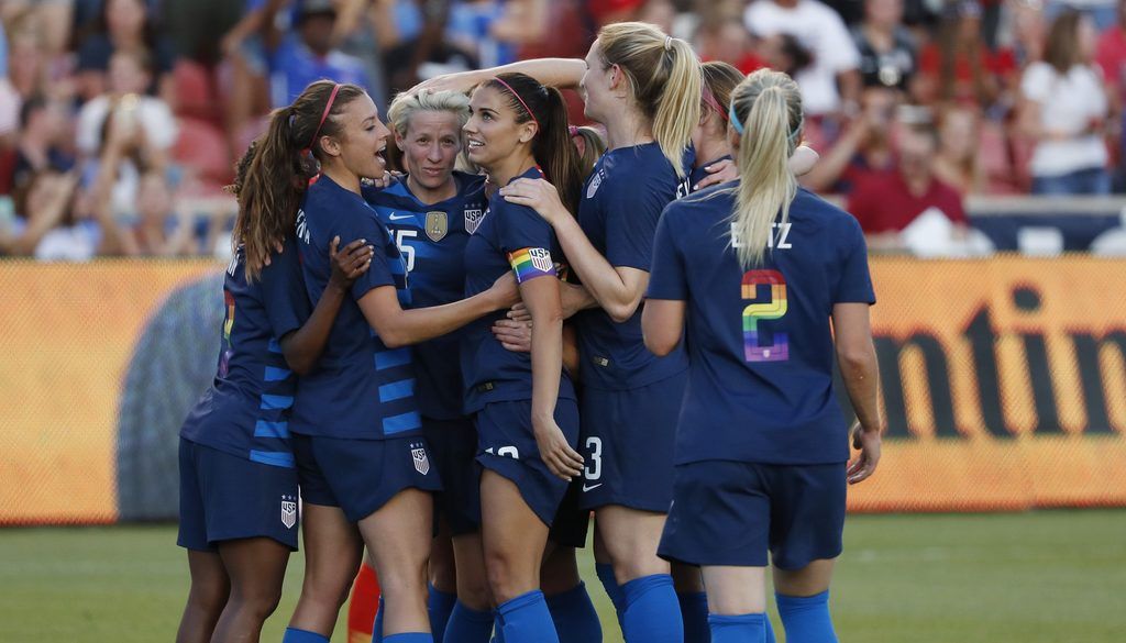 USWNT pays tribute to iconic women in history with…